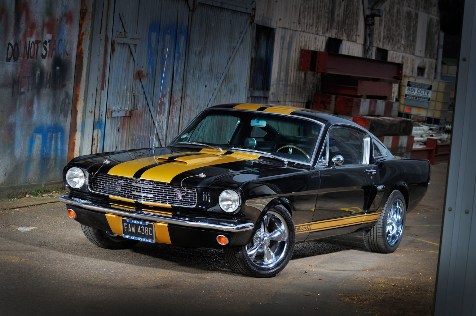 SOLD: "Veronica" 1965 GT350H Mustang Shelby Hertz Replica - Oakwood ...