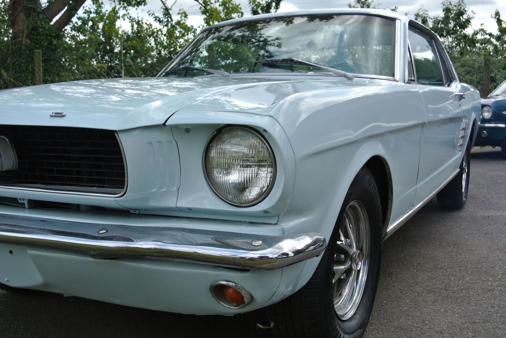 SOLD: 1966 Arcadian Blue Ford Mustang V8 Auto Coupe PROJECT - Oakwood ...