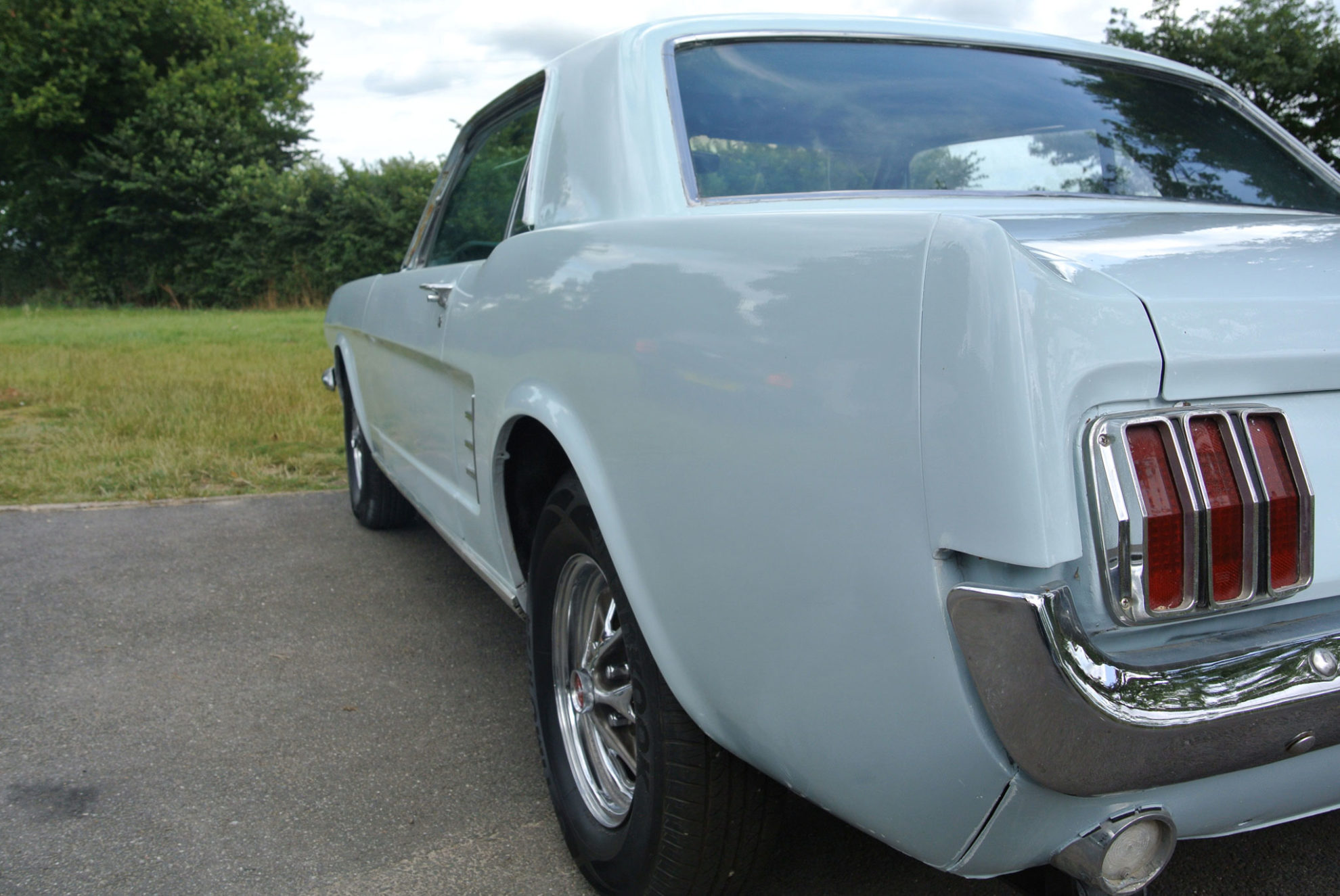 SOLD: 1966 Arcadian Blue Ford Mustang V8 Auto Coupe PROJECT - Oakwood ...