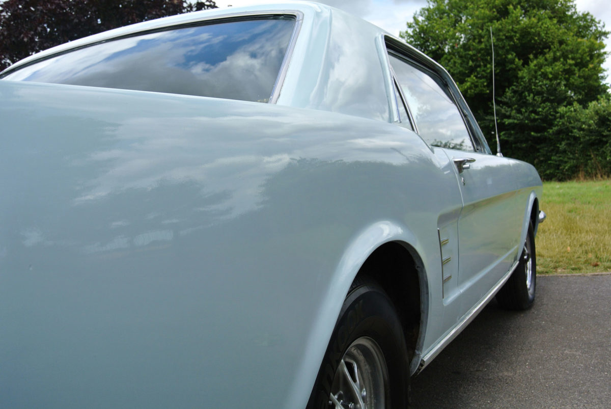 SOLD: 1966 Arcadian Blue Ford Mustang V8 Auto Coupe PROJECT - Oakwood ...