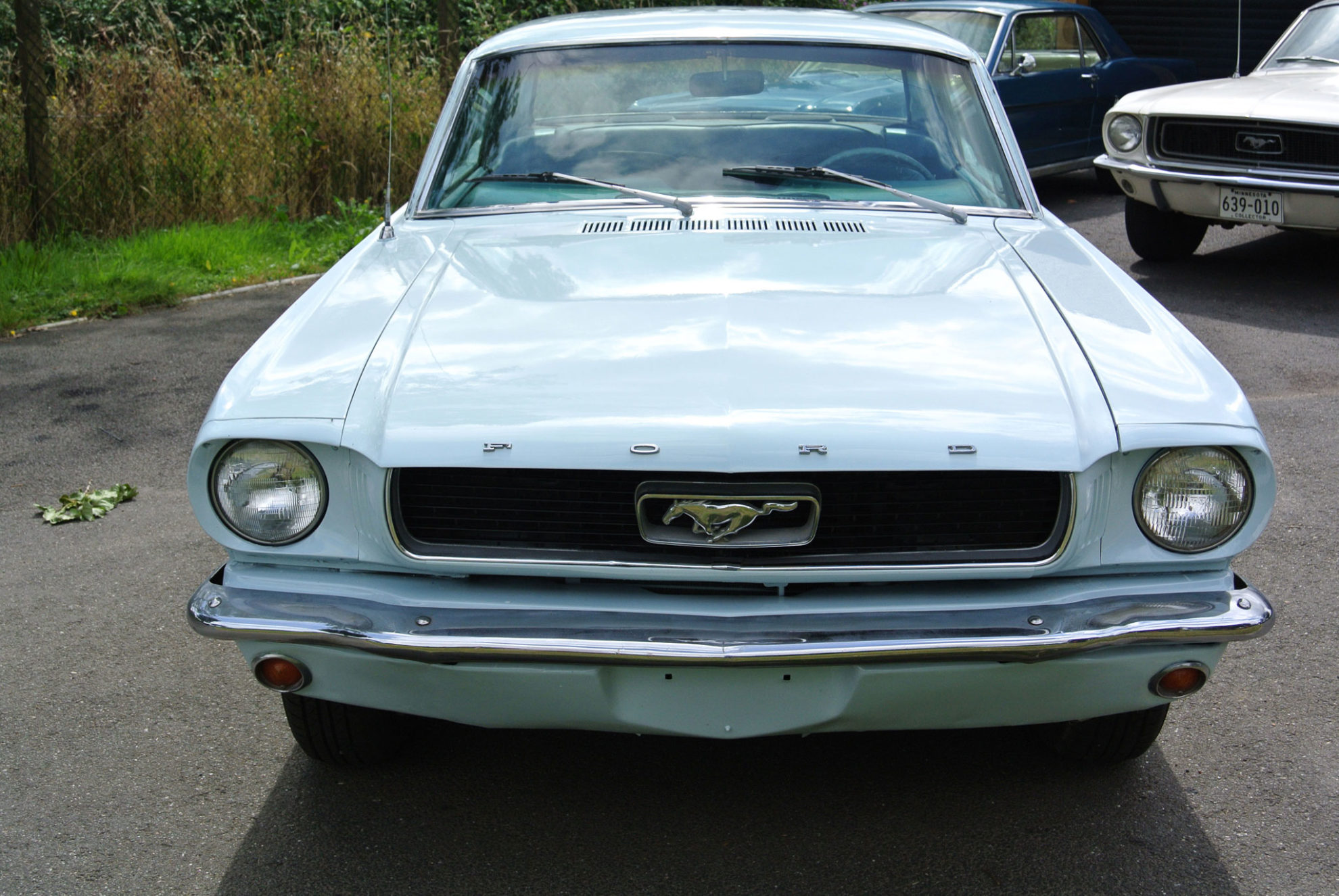 SOLD: 1966 Arcadian Blue Ford Mustang V8 Auto Coupe PROJECT - Oakwood ...