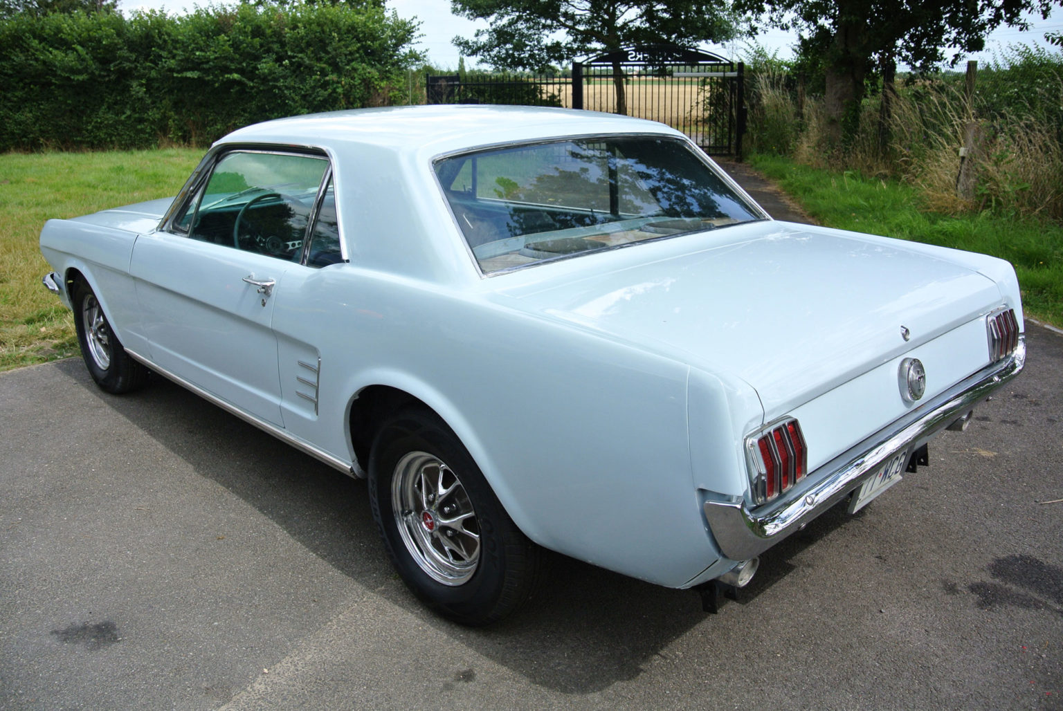 SOLD: 1966 Arcadian Blue Ford Mustang V8 Auto Coupe PROJECT - Oakwood ...