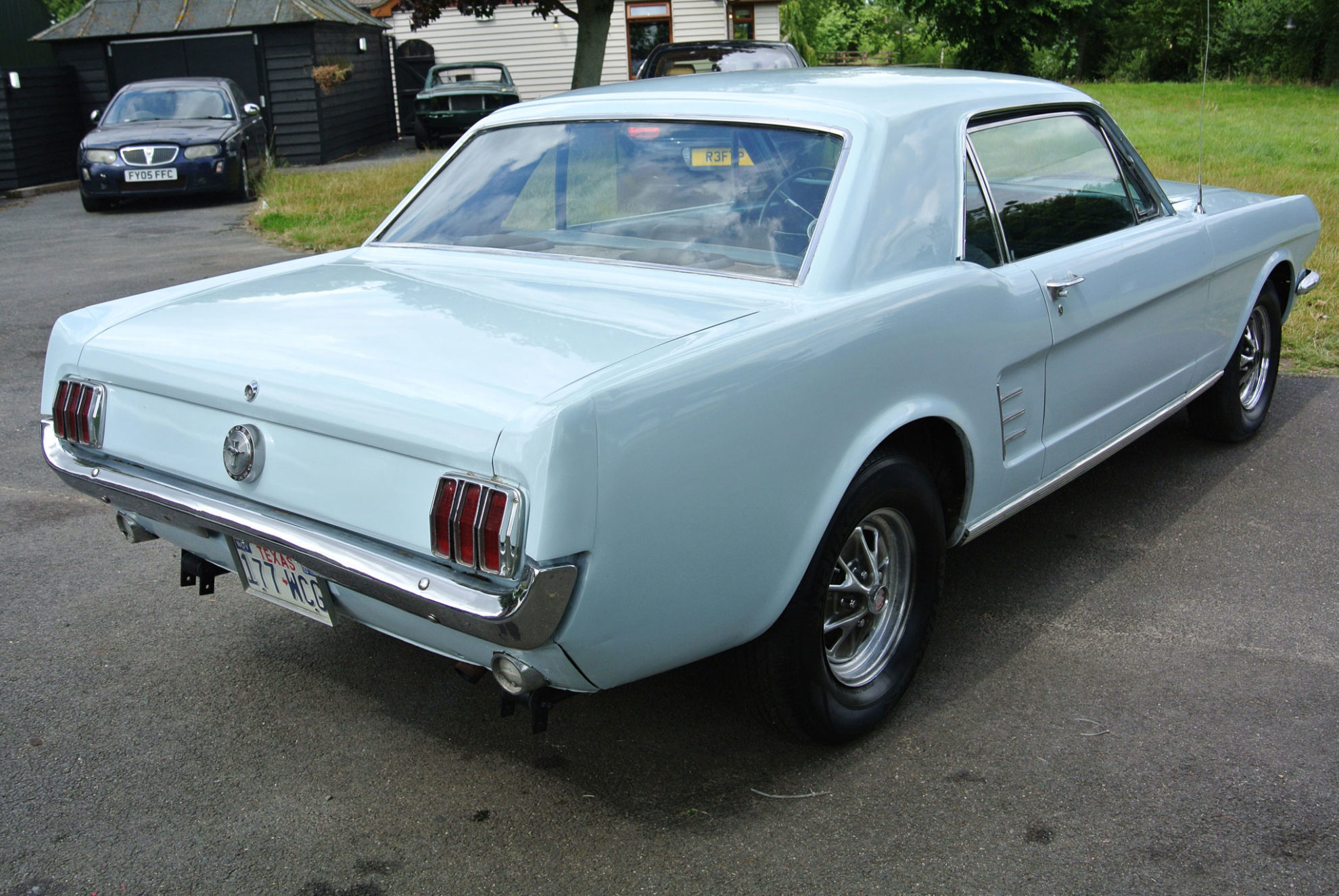 SOLD: 1966 Arcadian Blue Ford Mustang V8 Auto Coupe PROJECT - Oakwood ...