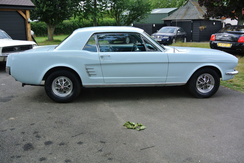 SOLD: 1966 Arcadian Blue Ford Mustang V8 Auto Coupe PROJECT - Oakwood ...