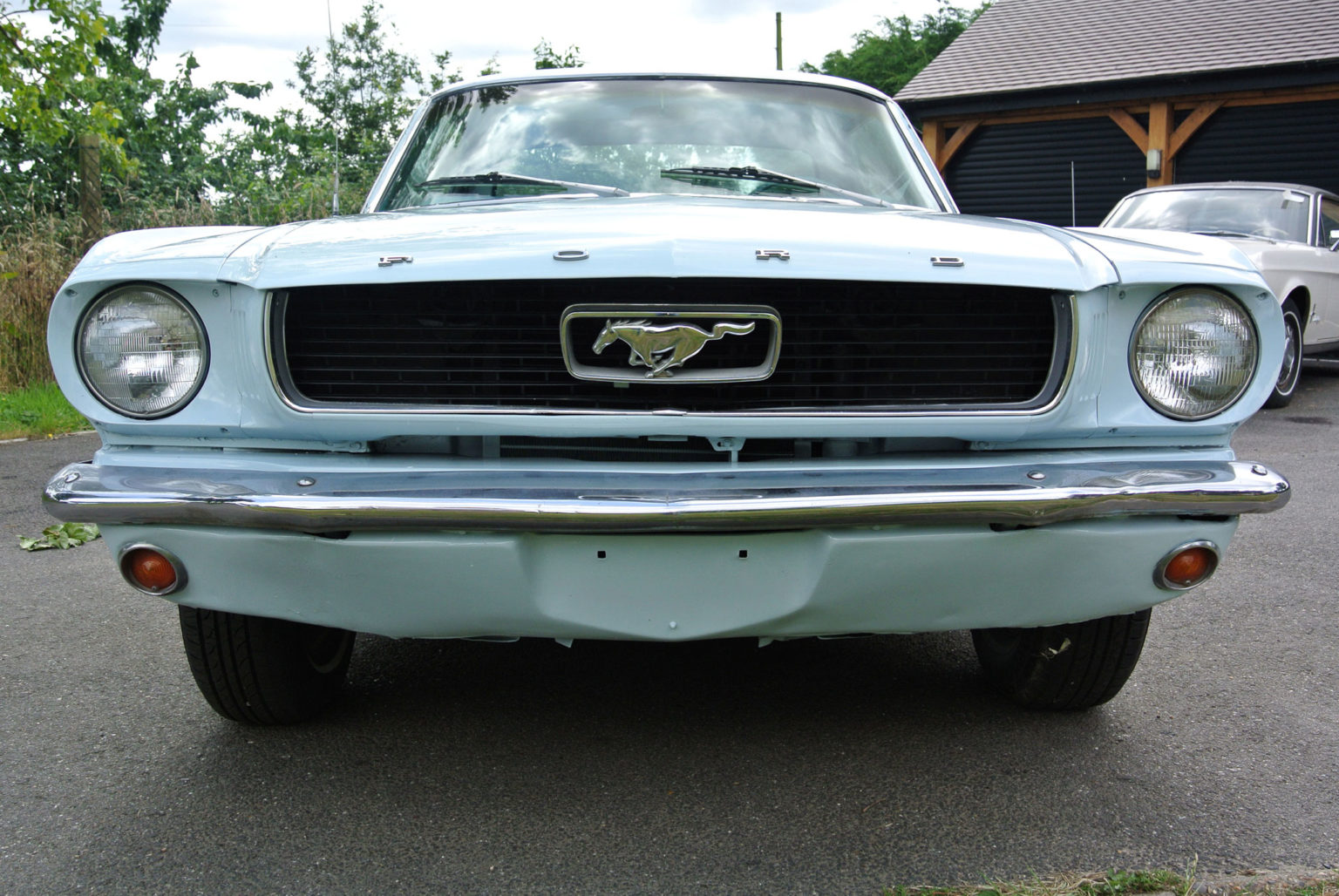 SOLD: 1966 Arcadian Blue Ford Mustang V8 Auto Coupe PROJECT - Oakwood ...