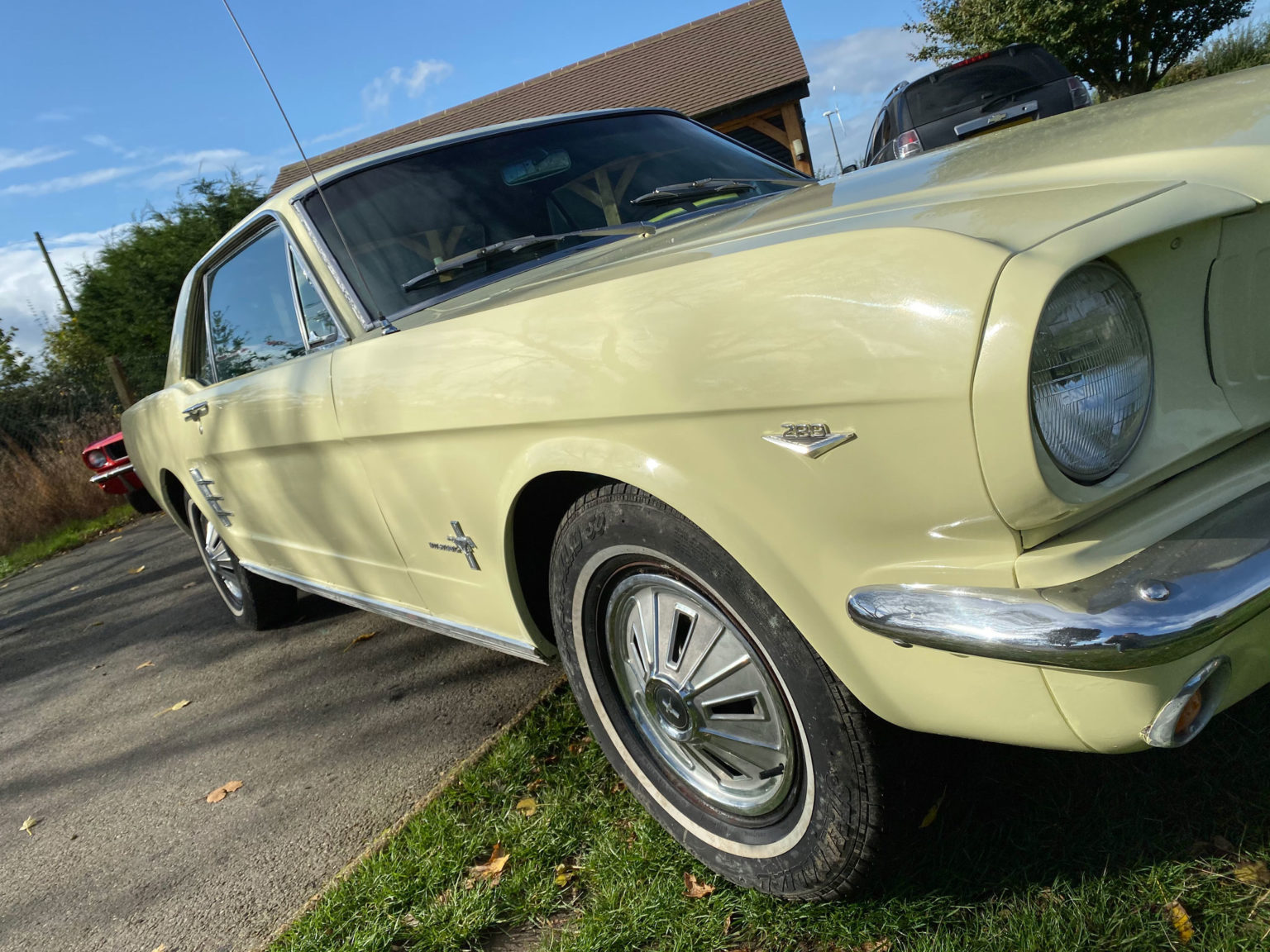 SOLD: 1966 V8 Auto Ford Mustang Springtime Yellow PROJECT - Oakwood ...