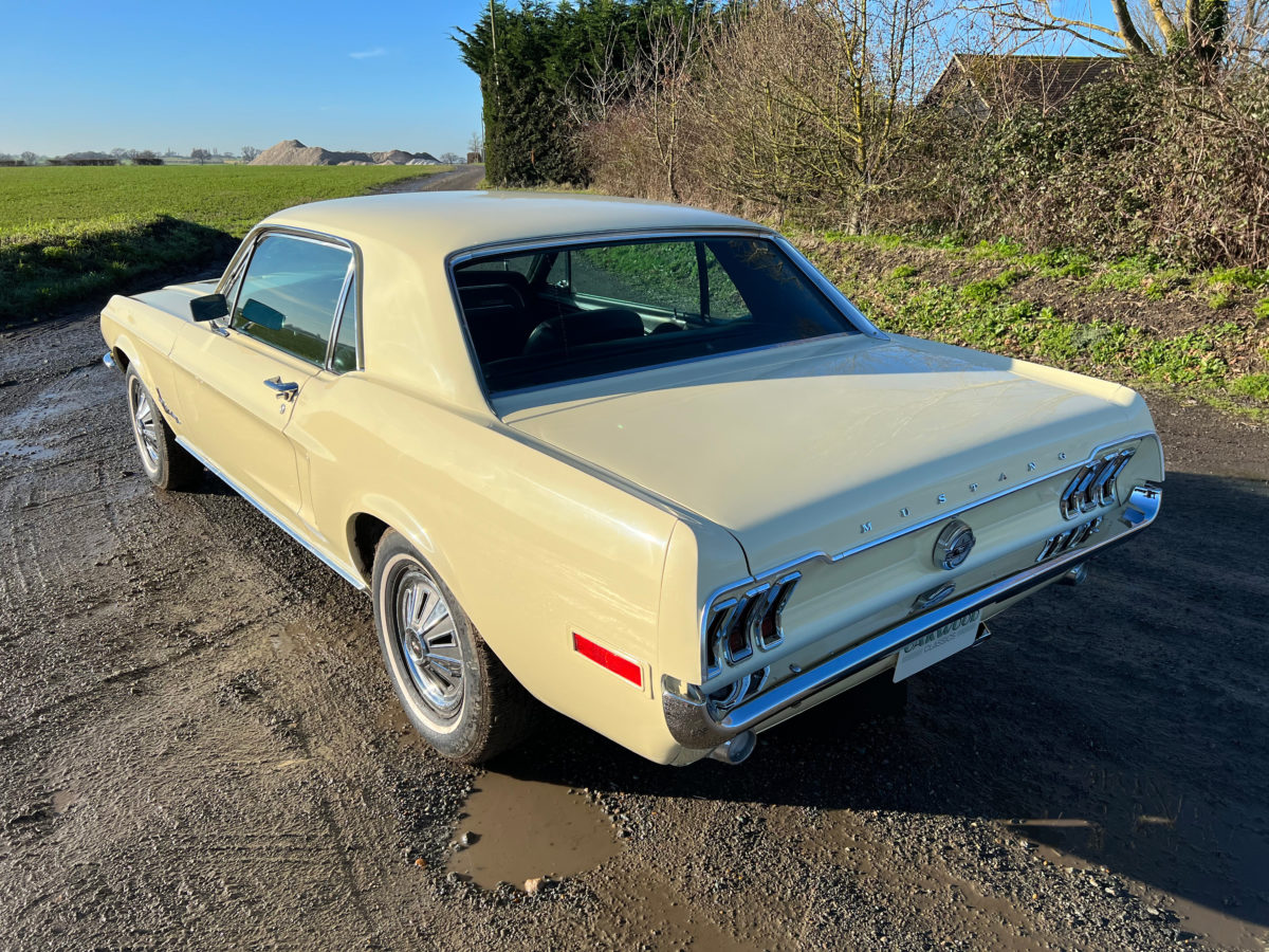1968 Ford Mustang V8 Auto Meadowlark Yellow PROJECT - Oakwood Classics