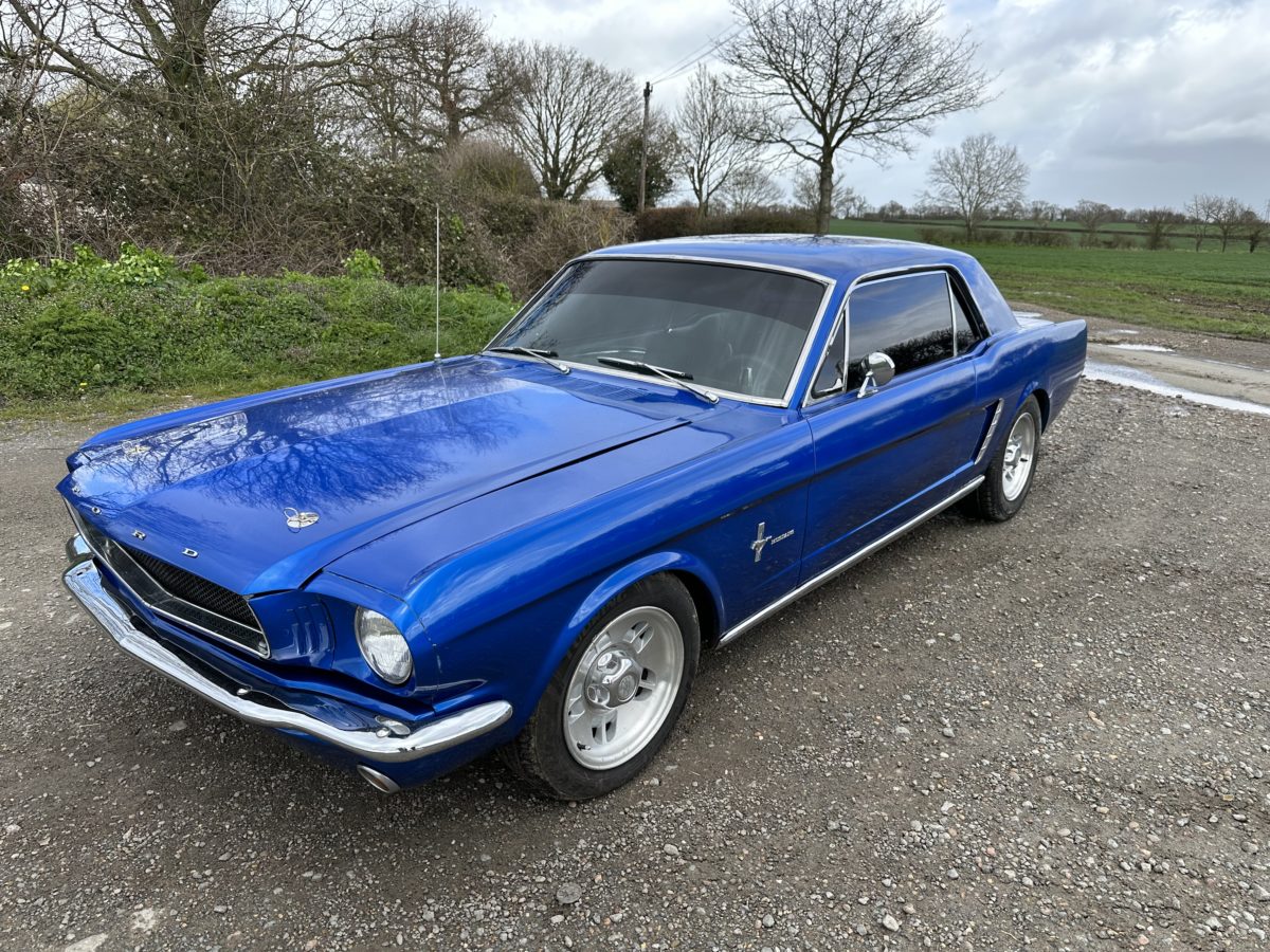 1965 Ford Mustang Metallic Blue V8 Auto Coupe PROJECT - Oakwood Classics