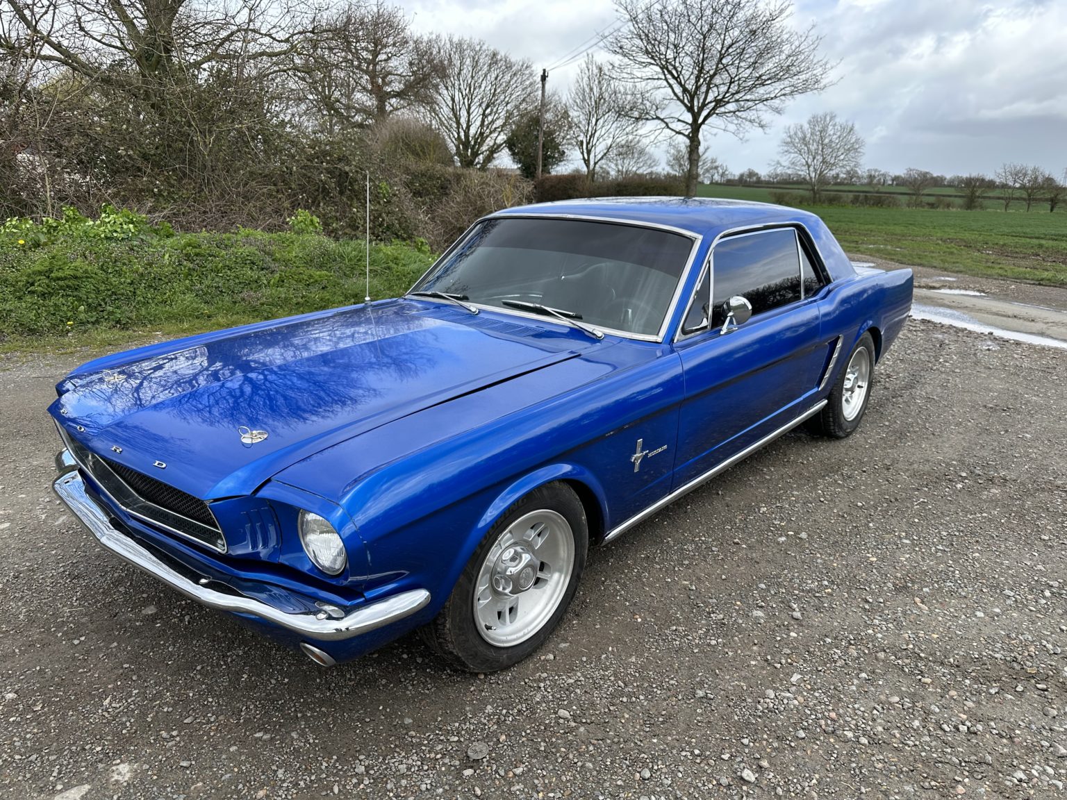 1965 Ford Mustang Metallic Blue V8 Auto Coupe PROJECT - Oakwood Classics