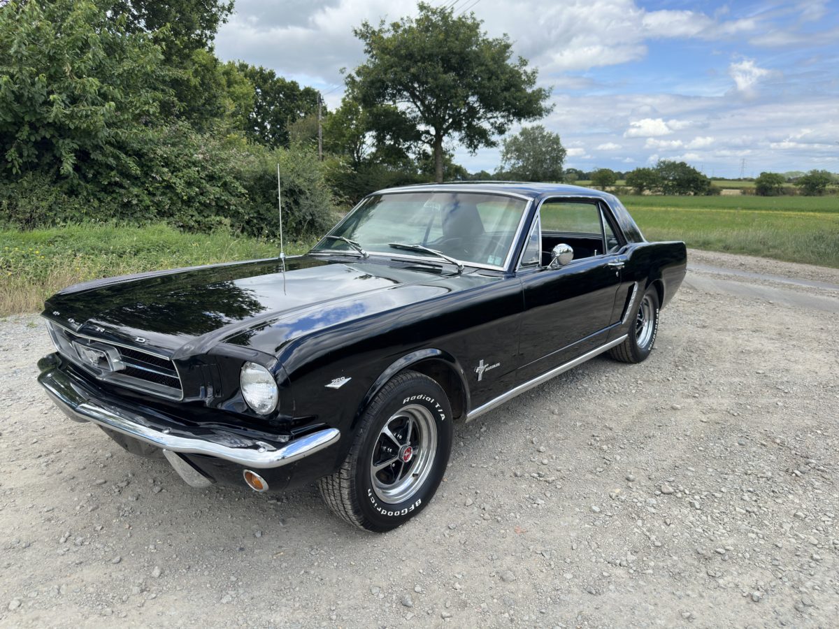 1965 Black Ford Mustang V8 Auto PROJECT - Oakwood Classics
